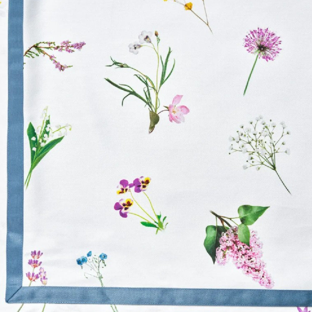 Signoria, Dekbedovertrek - Brezza White/Airforce Blue – Bosmans ...